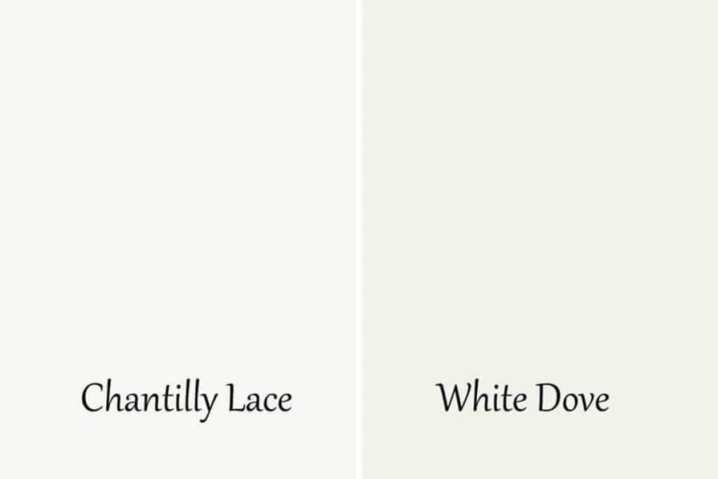 Chantilly Lace vs. White Dove: Choosing the Perfect Shade for Your Interior