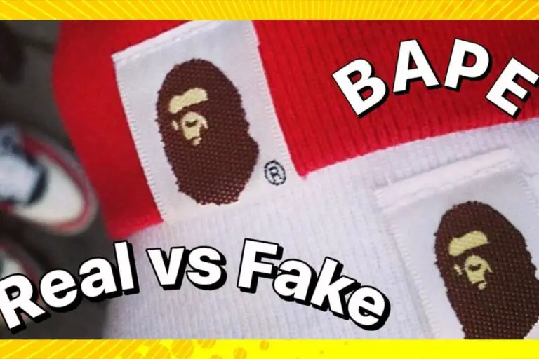 Bathing Ape (BAPE) Real vs. Fake: How to Spot Authentic BAPE Products