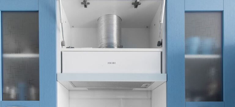 How to Install a Range Hood on a Slanted Ceiling