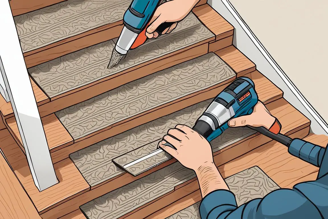 Easy Guide: How to Install Carpet Stair Treads