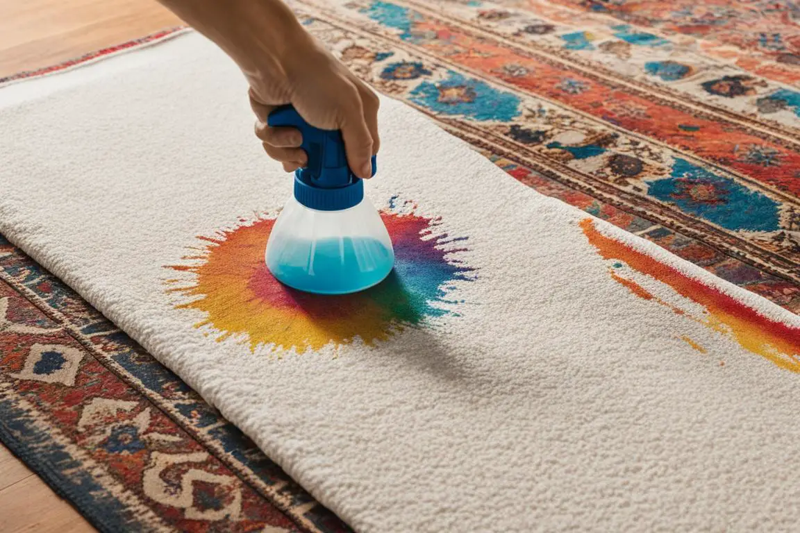 Easy Washable Paint Removal from Carpet