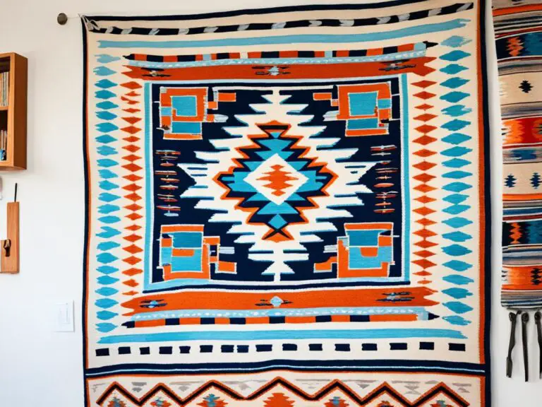 Navajo Rug Display Tips: How to Hang on Wall