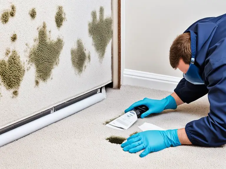how to check for mold in carpet