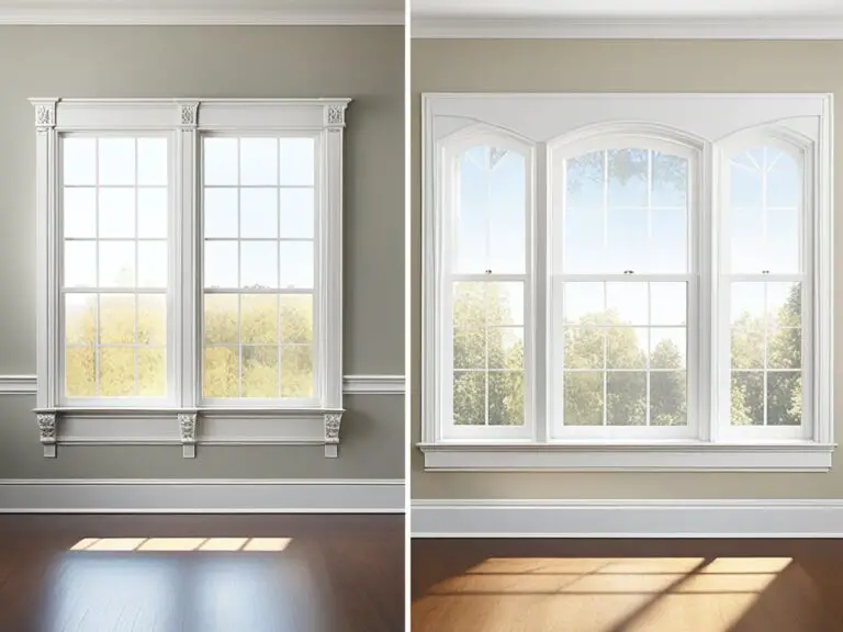 Window Trim vs No Trim: Stylish Home Debate