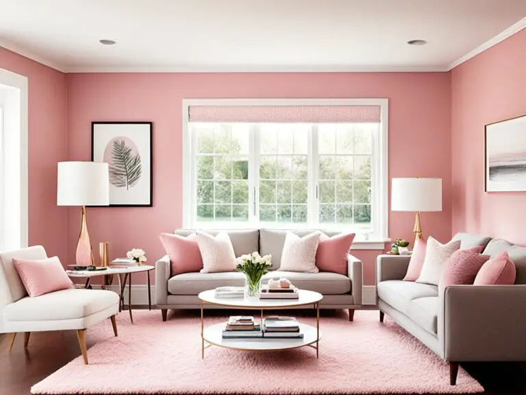 What Color Carpet Goes With Pink Walls